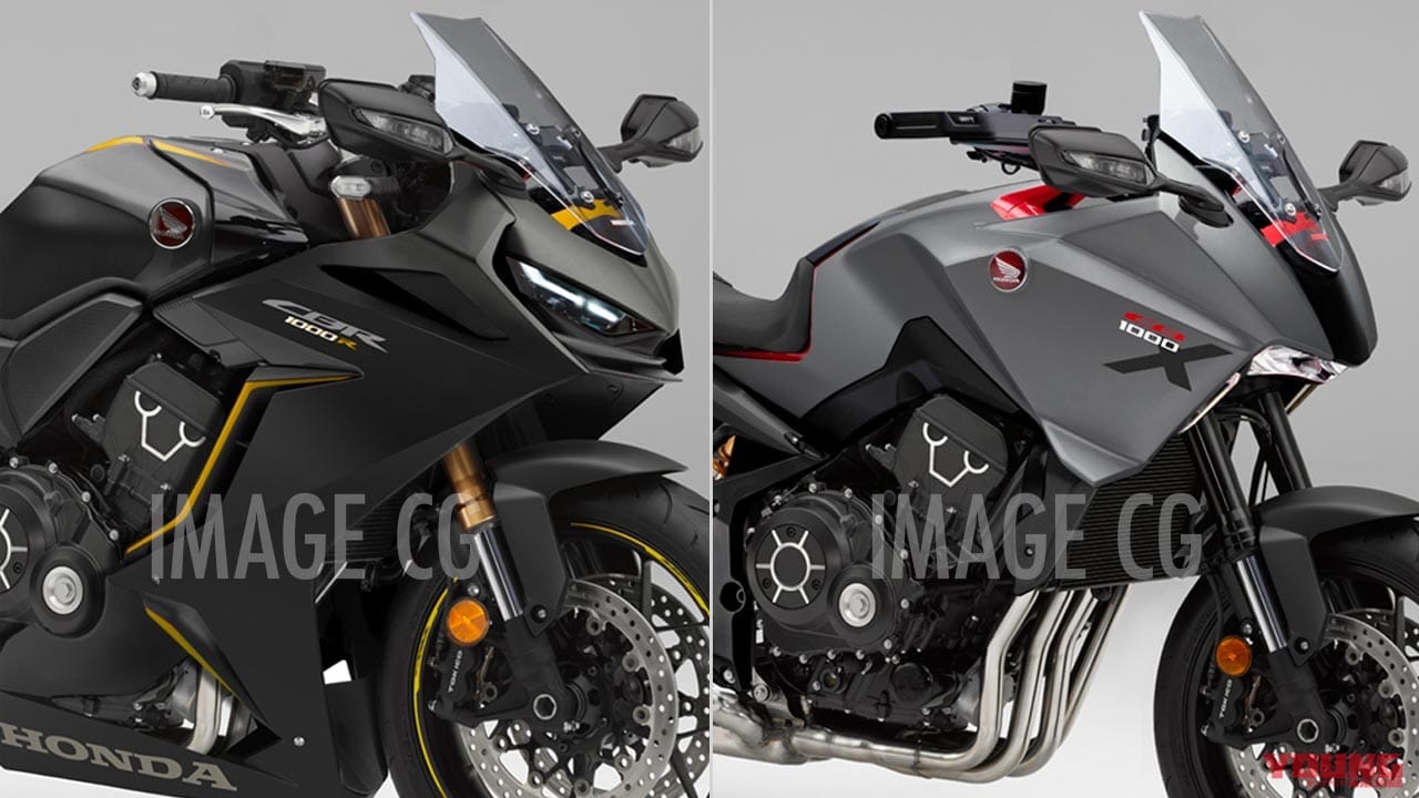 Honda CB1000X, CBR1000F και CB650X: Επέκταση στα Crossover και sport ...