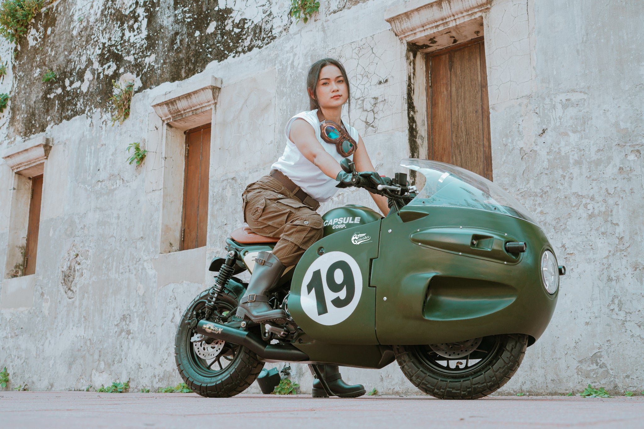 Monkey Racer Replica - Με βάση ένα Honda Monkey και έμπνευση από Moto ...