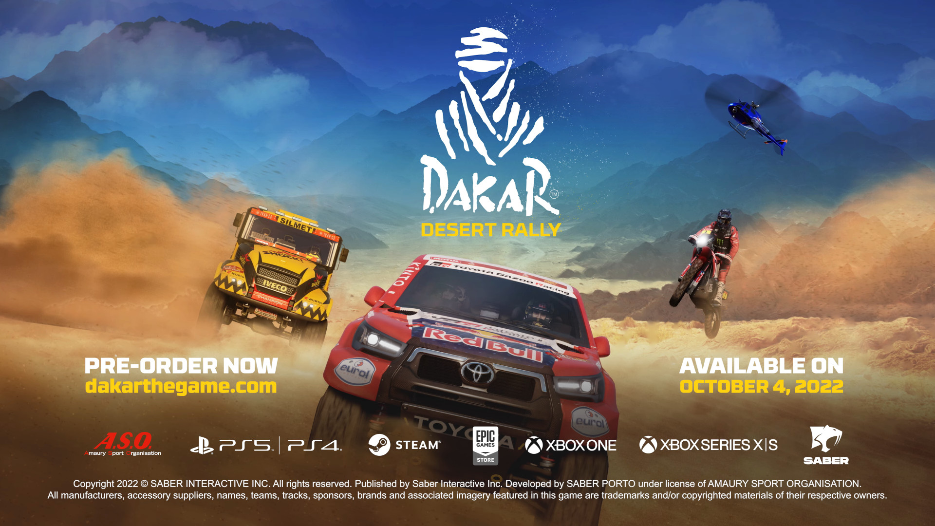 Dakar Desert Rally Videogame - Εντυπωσιακό επίσημο Gameplay Video | MOTOMAG