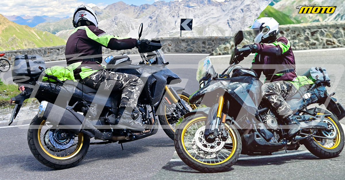 Πρώτες φωτογραφίες Suzuki V-Strom 700 2023: Δοκιμές στο Stelvio | MOTOMAG