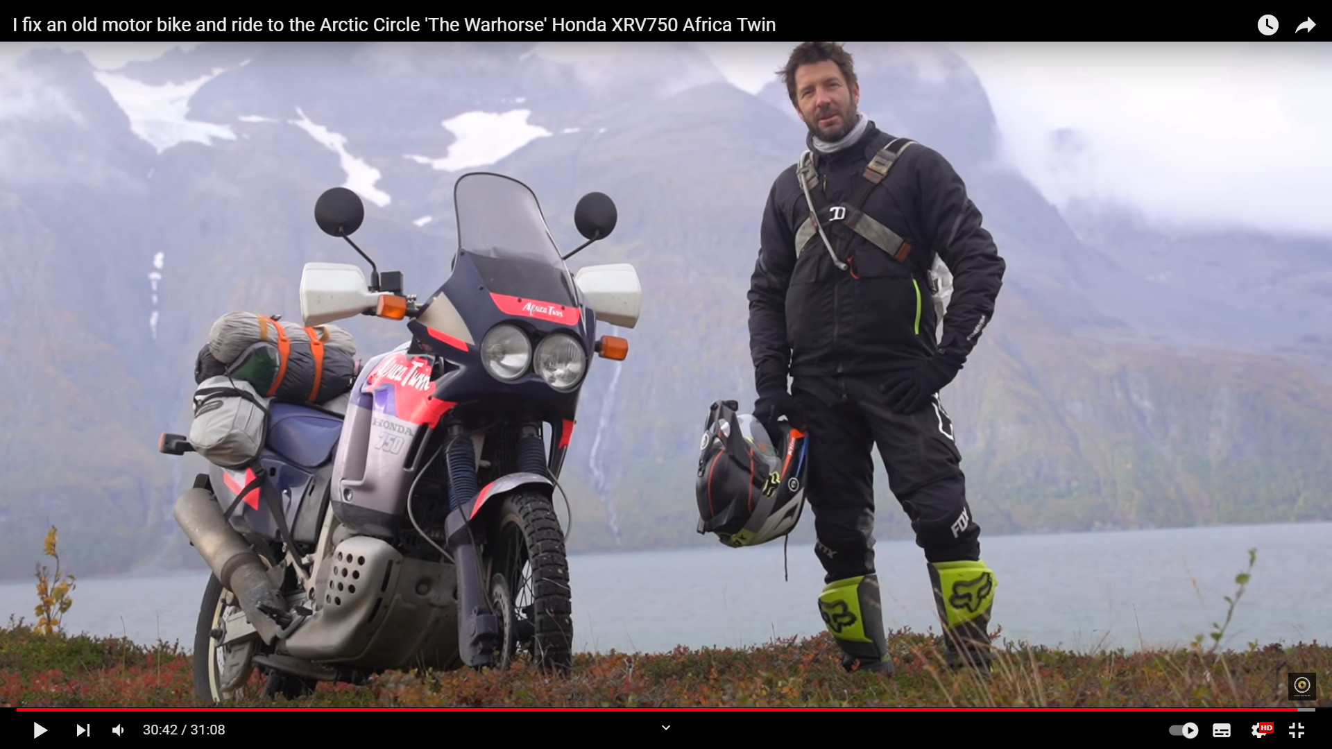 Adam Riemann - Επικό βίντεο στον Αρκτικό Κύκλο με Honda Africa Twin 750 ...