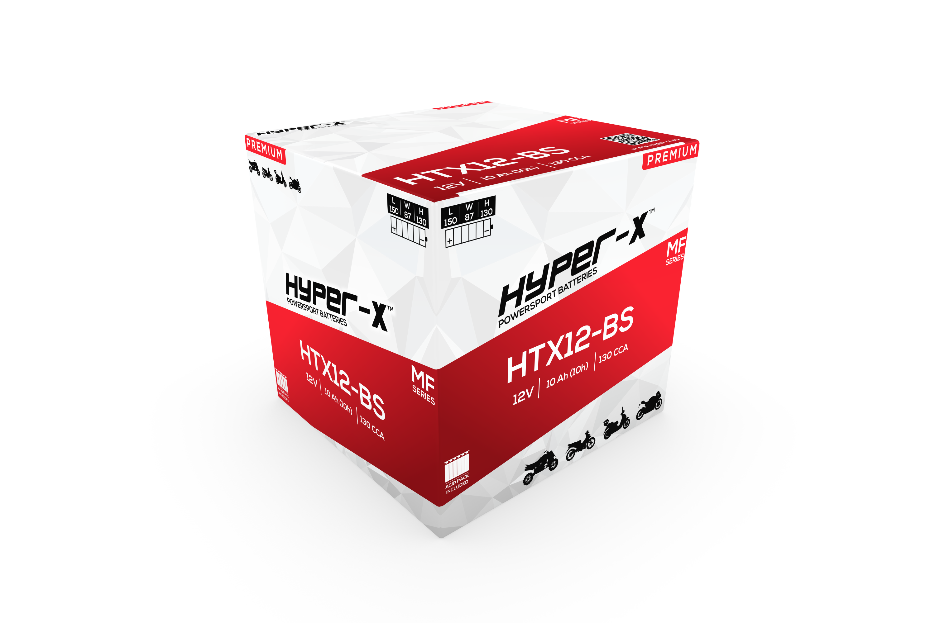 HYPER-X POWERSPORT BATTERIES - MF SERIES | MOTOMAG
