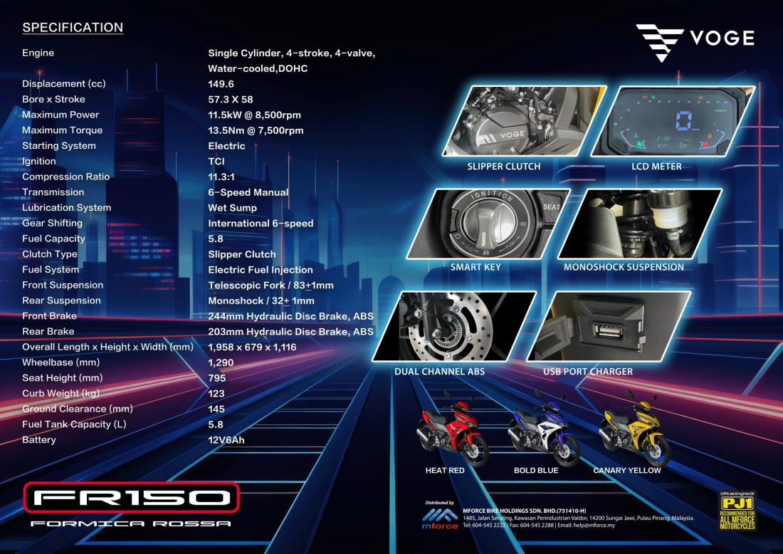 Voge FR150 Formica Rossa - Το πρώτο παπί της VOGE κάνει ντεμπούτο στην ...