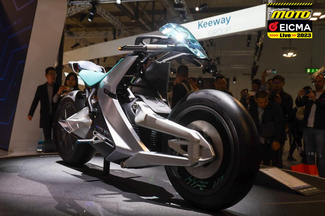 EICMA 2023: Keeway E-Zi Hype Vision - Concept ηλεκτρική μοτοσυκλέτα ...