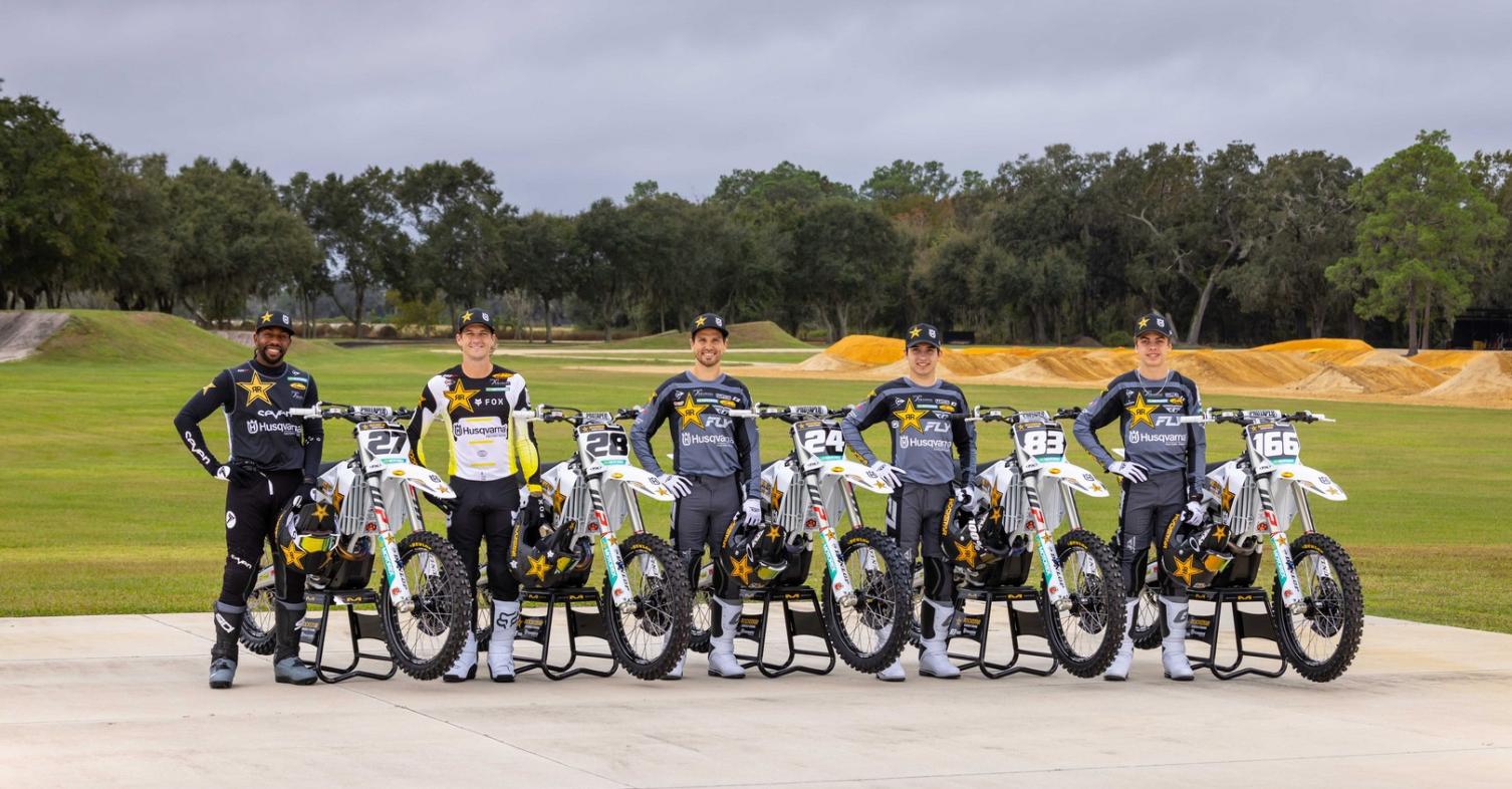Rockstar Energy Husqvarna Factory Racing Team - Με τους Malcolm Stewart ...