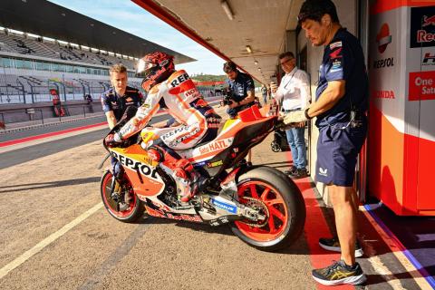 Repsol Honda - Δοκίμασε ήδη το νέο πλαίσιο της Kalex | MOTOMAG
