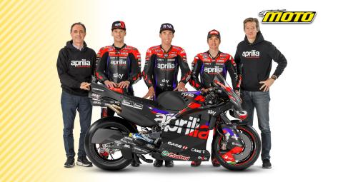Aprilia Racing Team - Aleix Espargaro και Maverick Vinales με την RS-GP του 2024 [VIDEO] | MOTOMAG