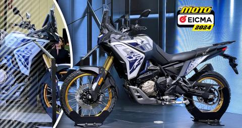 EICMA 2024: VOGE DS800 Rally - On-Off με τροχό 21 ιντσών μπροστά [VIDEO] | MOTOMAG